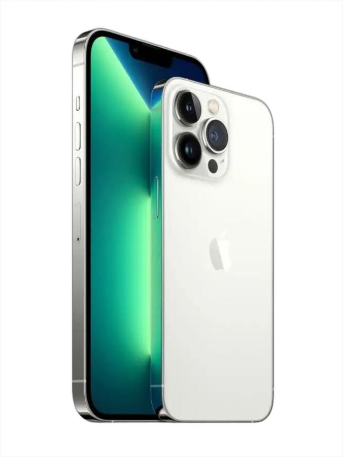 Apple iPhone 13 Pro Max 128 ГБ, Серебристый / RFB